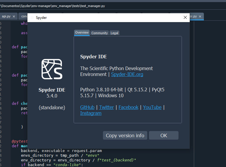 Spyder standalone Windows installer can not startup if installed for all user in a different ...