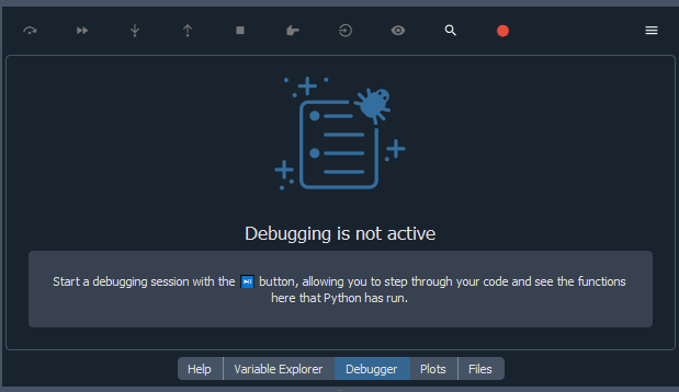 6.0.0a2 - missing icons for debug toolbar · Issue #21411 · spyder-ide ...