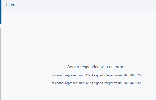 GraphQL query breaks on large files (32-bit int issue) · Issue #889 · silverstripe/silverstripe ...
