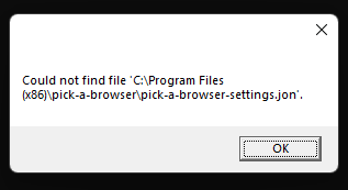 Local json settings file not found · Issue #13 · stuartleeks/pick-a ...