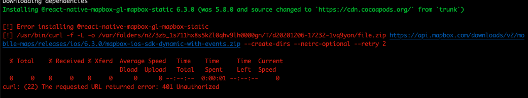 [iOS] SIGSEGV: Crash due to signal: SIGSEGV(SEGV_MAPERR) · Issue #1064 · rnmapbox/maps · GitHub