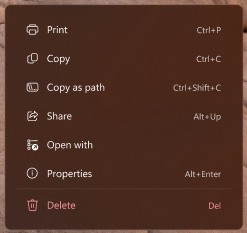 [Peek] Context menu · Issue #22577 · microsoft/PowerToys · GitHub