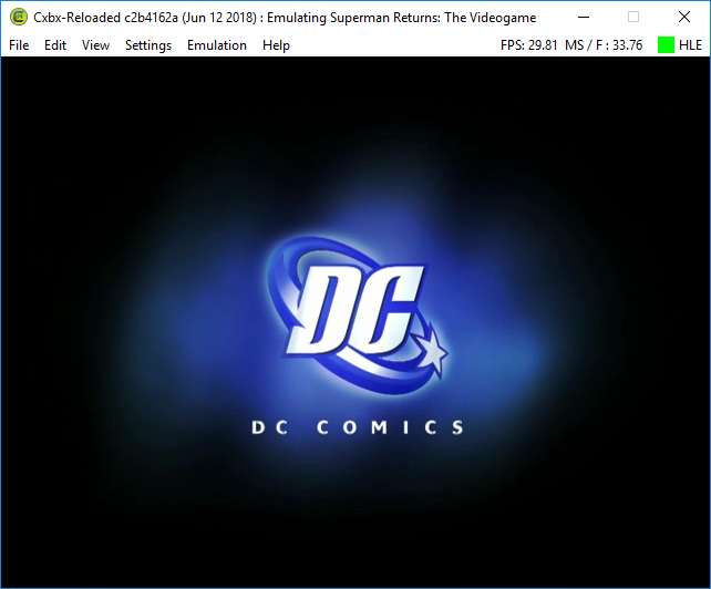 Superman Returns: The Videogame [EA-160] [1.01] · Issue #811 · Cxbx ...