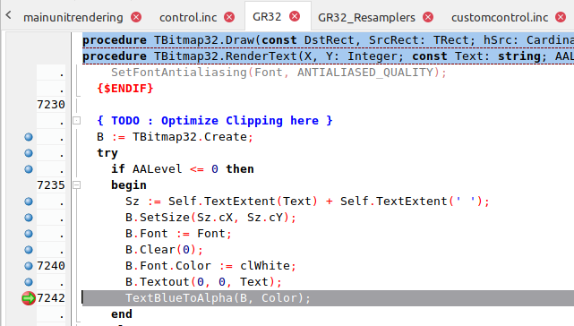 TBitmap32.Textout with LCL-Gtk backend does't print anything · Issue #187 · graphics32 ...
