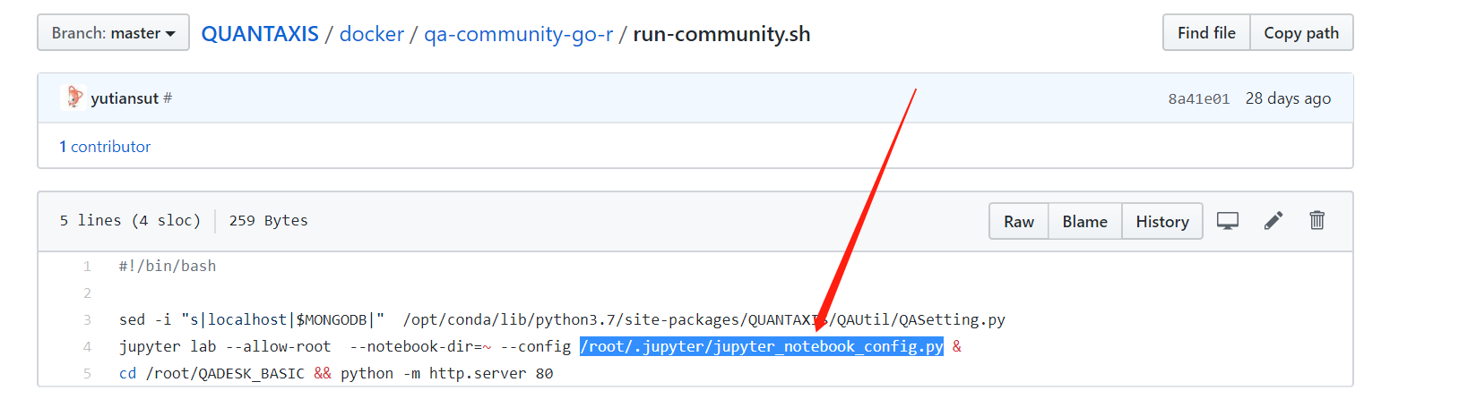 关于更改docker里jupyter notebook登录密码的教程 · Issue #1422 · yutiansut/QUANTAXIS · GitHub