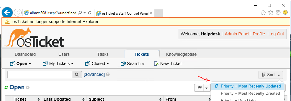 Clicking around the options in Quick Filter and Sort sends you to ?=undefined · Issue #5797 ...