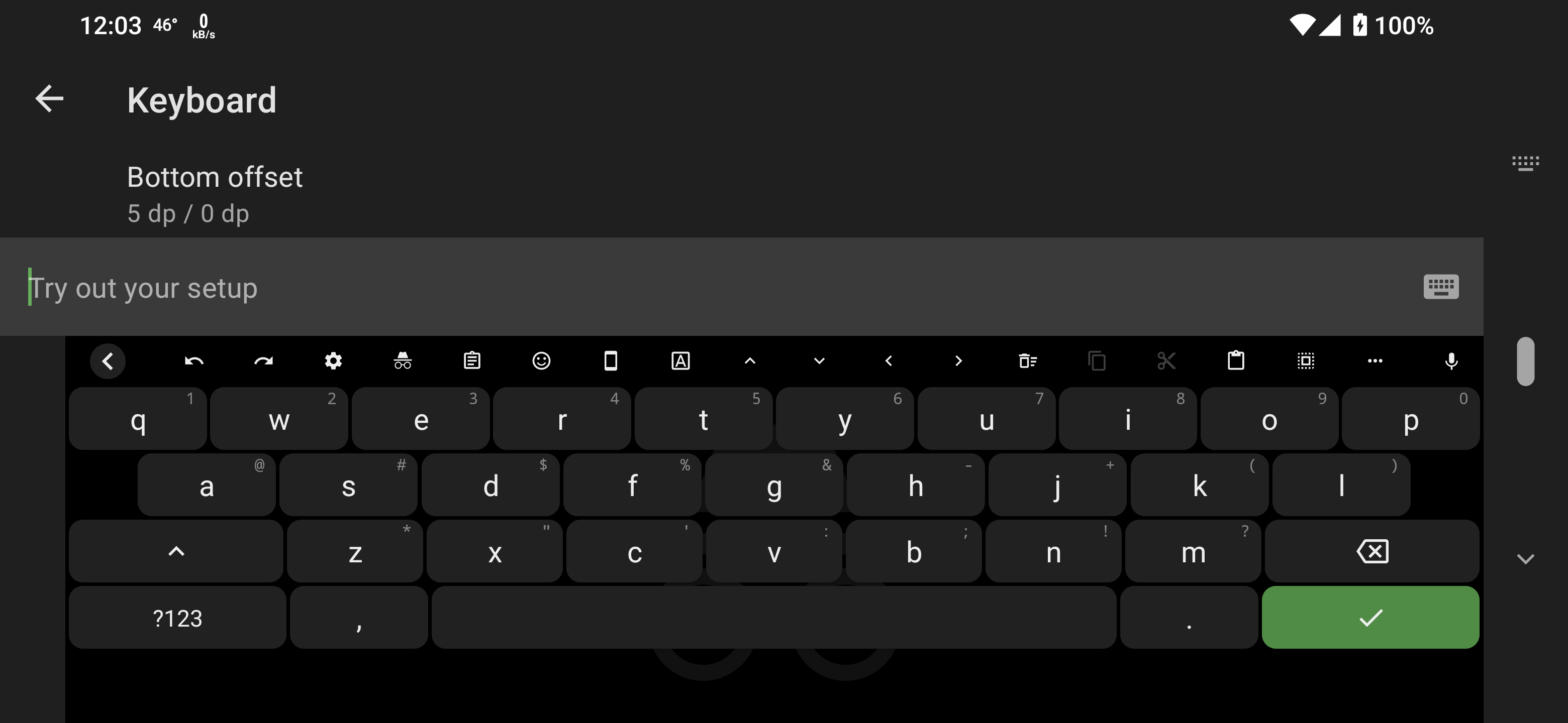 Excessive bottom padding · Issue #2106 · florisboard/florisboard · GitHub