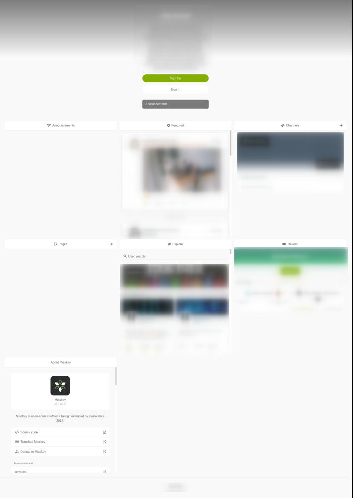 Option For Default Homepage · Issue #6922 · misskey-dev/misskey · GitHub