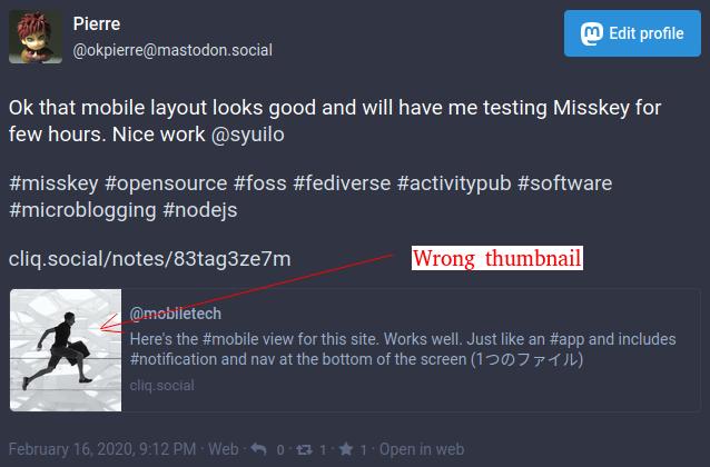Sharing Preview Shows Avatar Instead Of Note · Issue #5964 · misskey-dev/misskey · GitHub