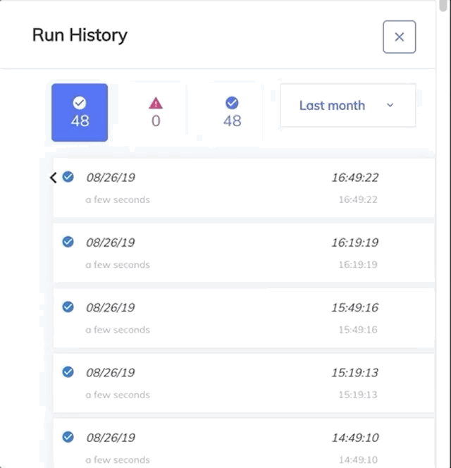 Updating the Run History date range closes the right sidebar. · Issue #1478 · chef/automate · GitHub