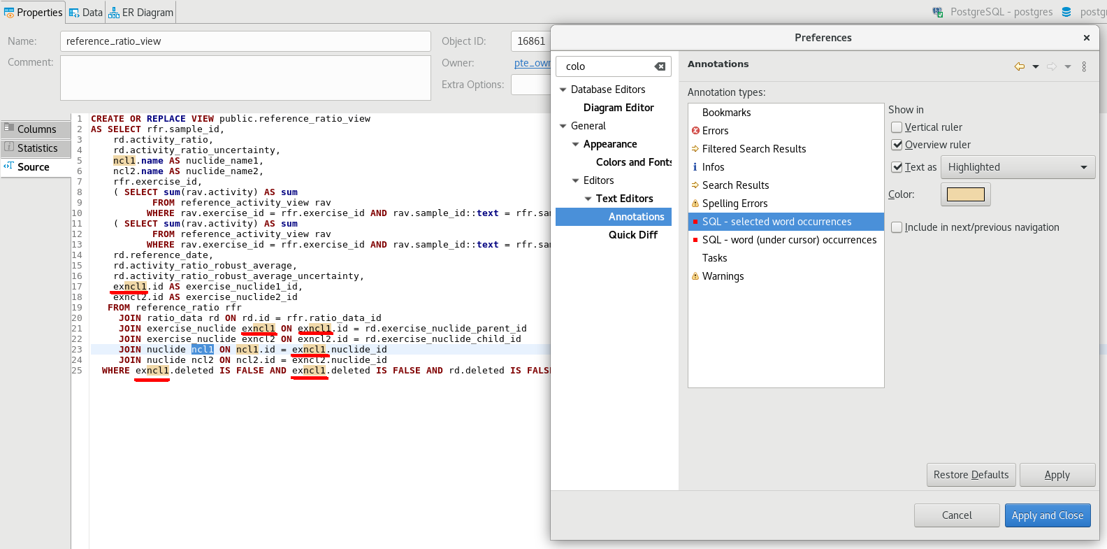 Word Occurrences highlighting · Issue #9830 · dbeaver/dbeaver · GitHub