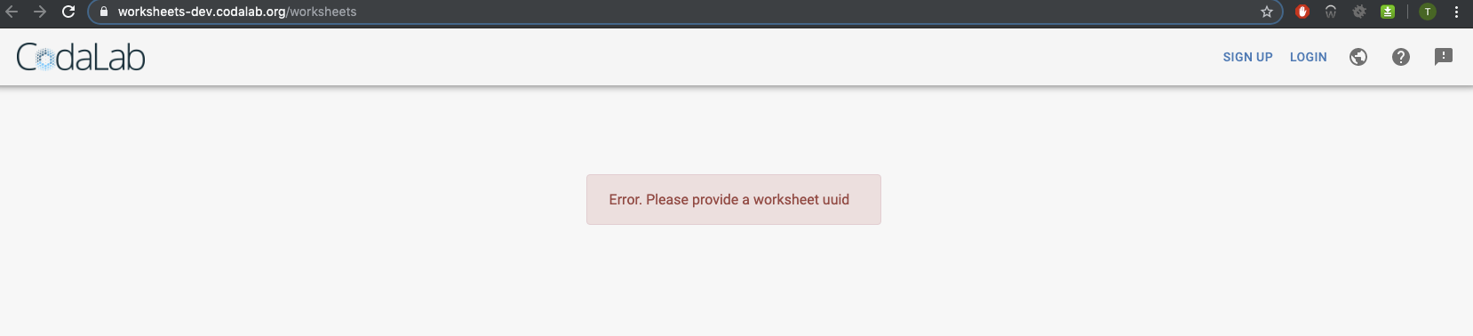[New Frontend] Error: Please provide worksheet uuid. Request for a better 404 page. · Issue ...