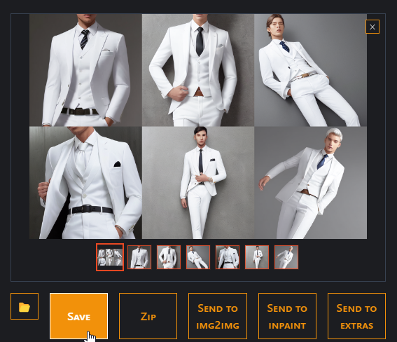 [Feature Request]: add a button for only save grid image without other sub image · Issue #8661 ...