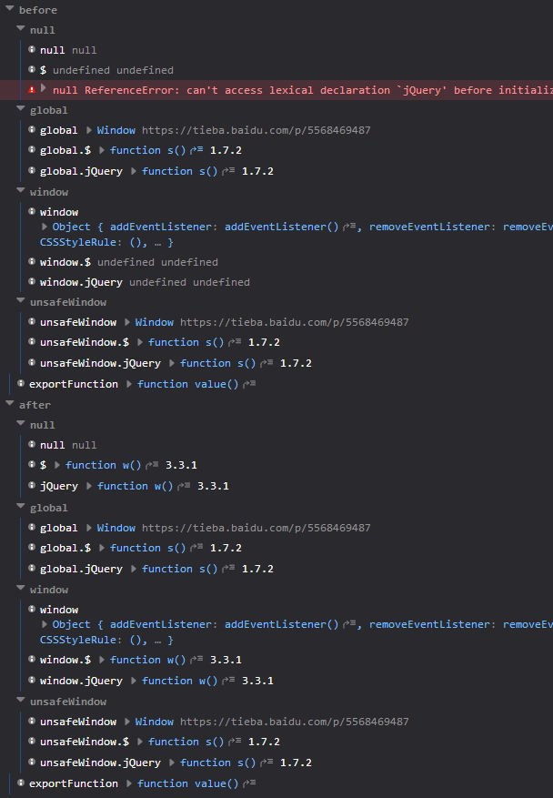 undafeWindow bug when use webpack global in tampermonkey script · Issue #516 · Tampermonkey ...