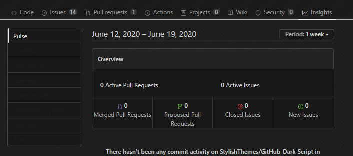 theme need to update · Issue #81 · StylishThemes/GitHub-Dark-Script · GitHub