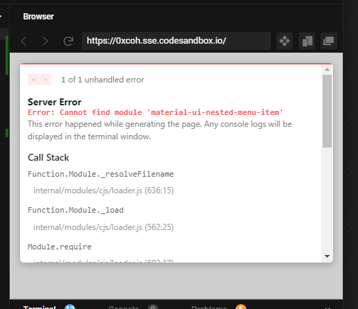 import sub module of other module is fail · vercel next.js · Discussion #19154 · GitHub