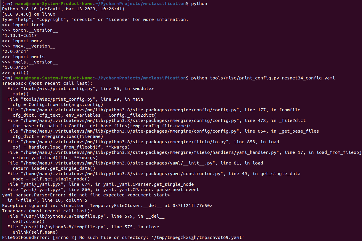 FileNotFoundError: [Errno 2] No such file or directory: '/tmp/tmpnlu1a1qo/tmpwfb0cuz4.yaml'[Bug ...