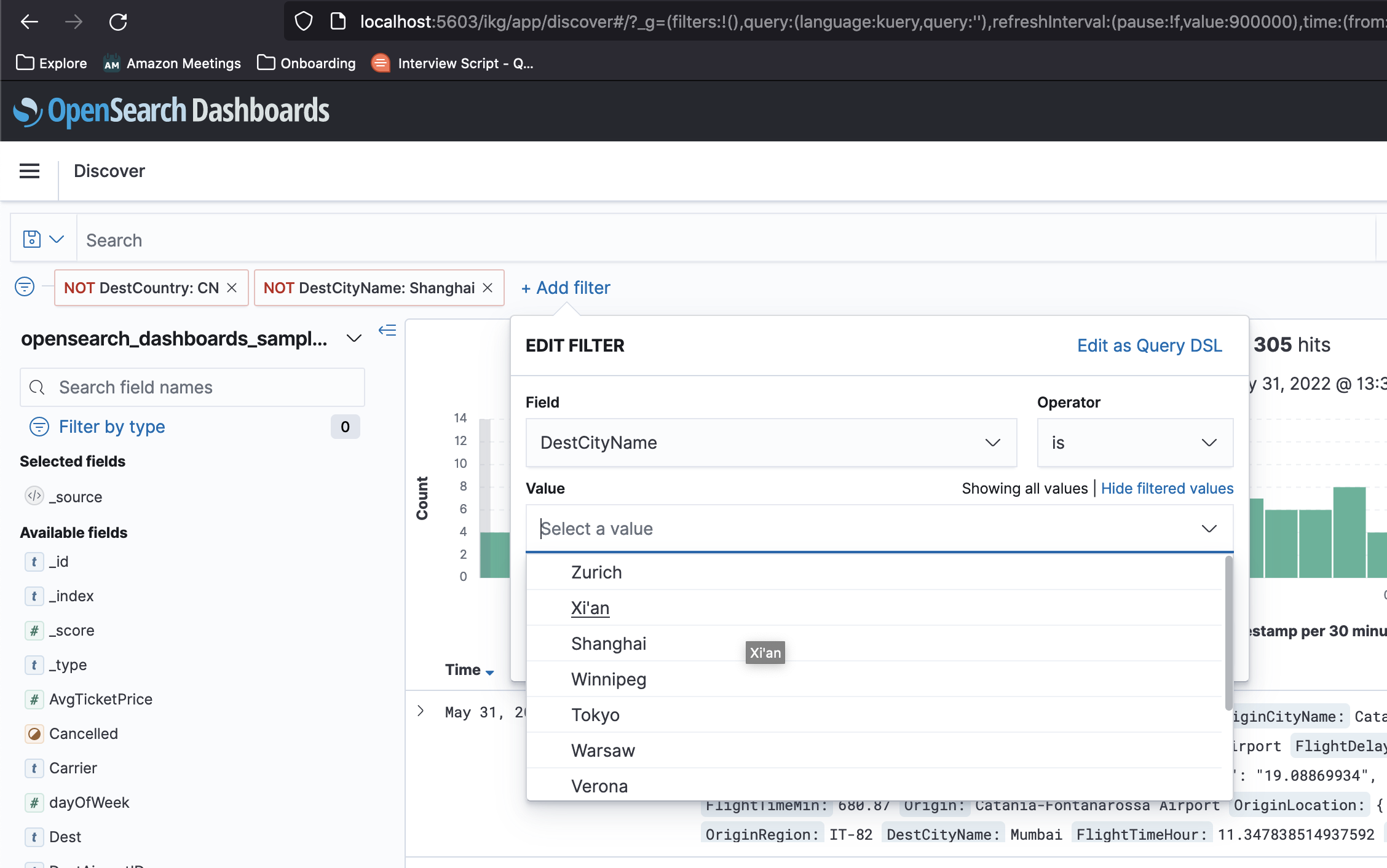 [BUG] Field picker in filter definition doesn't apply active filters ...