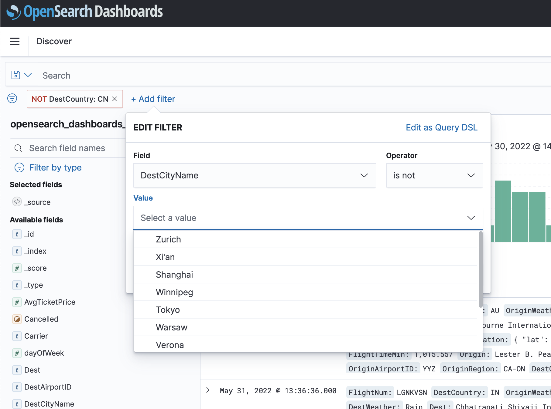 [BUG] Field picker in filter definition doesn't apply active filters ...