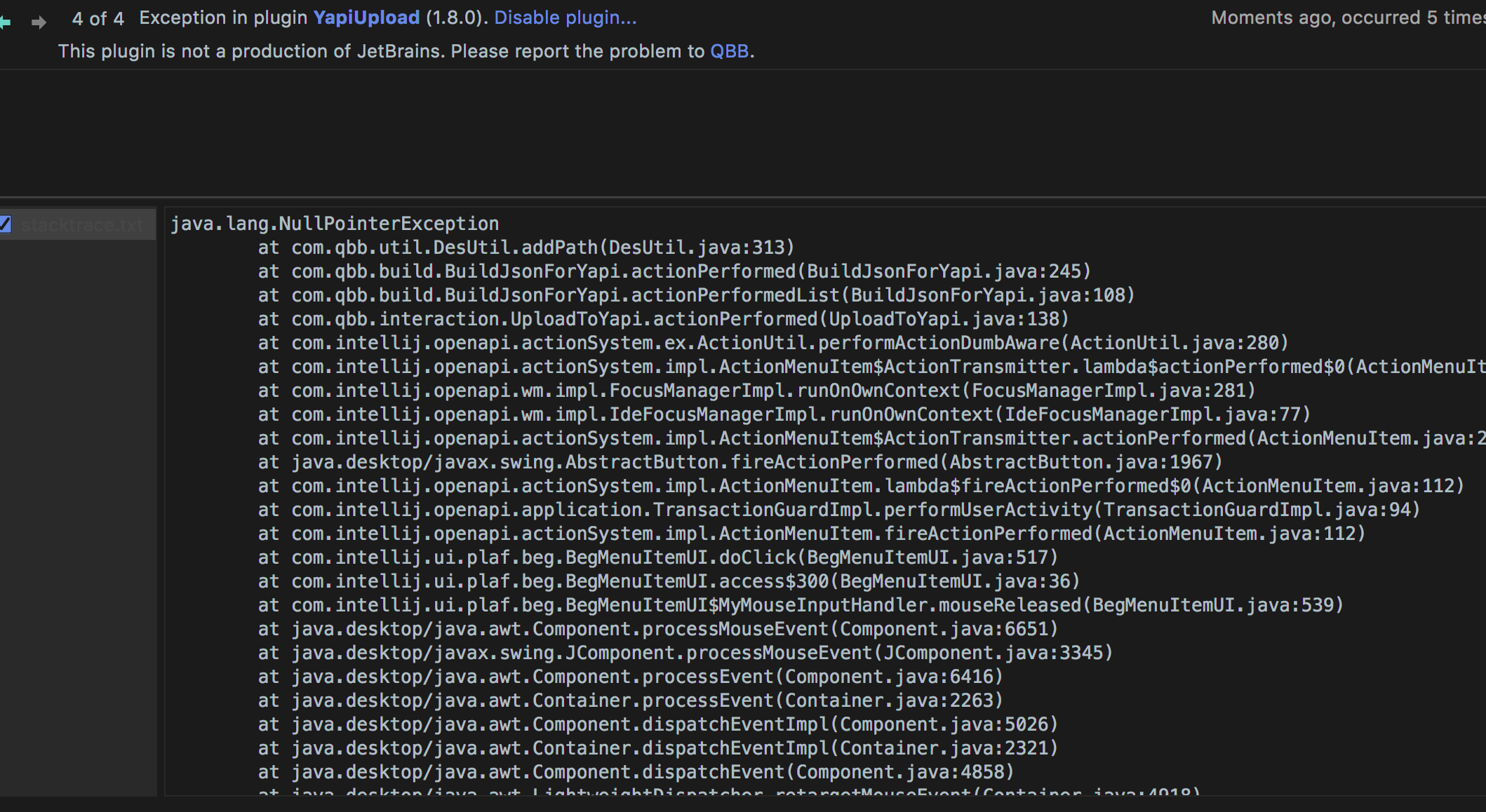 idea2020.1无法使用插件同步接口至yapi · Issue #88 · diwand/YapiIdeaUploadPlugin · GitHub