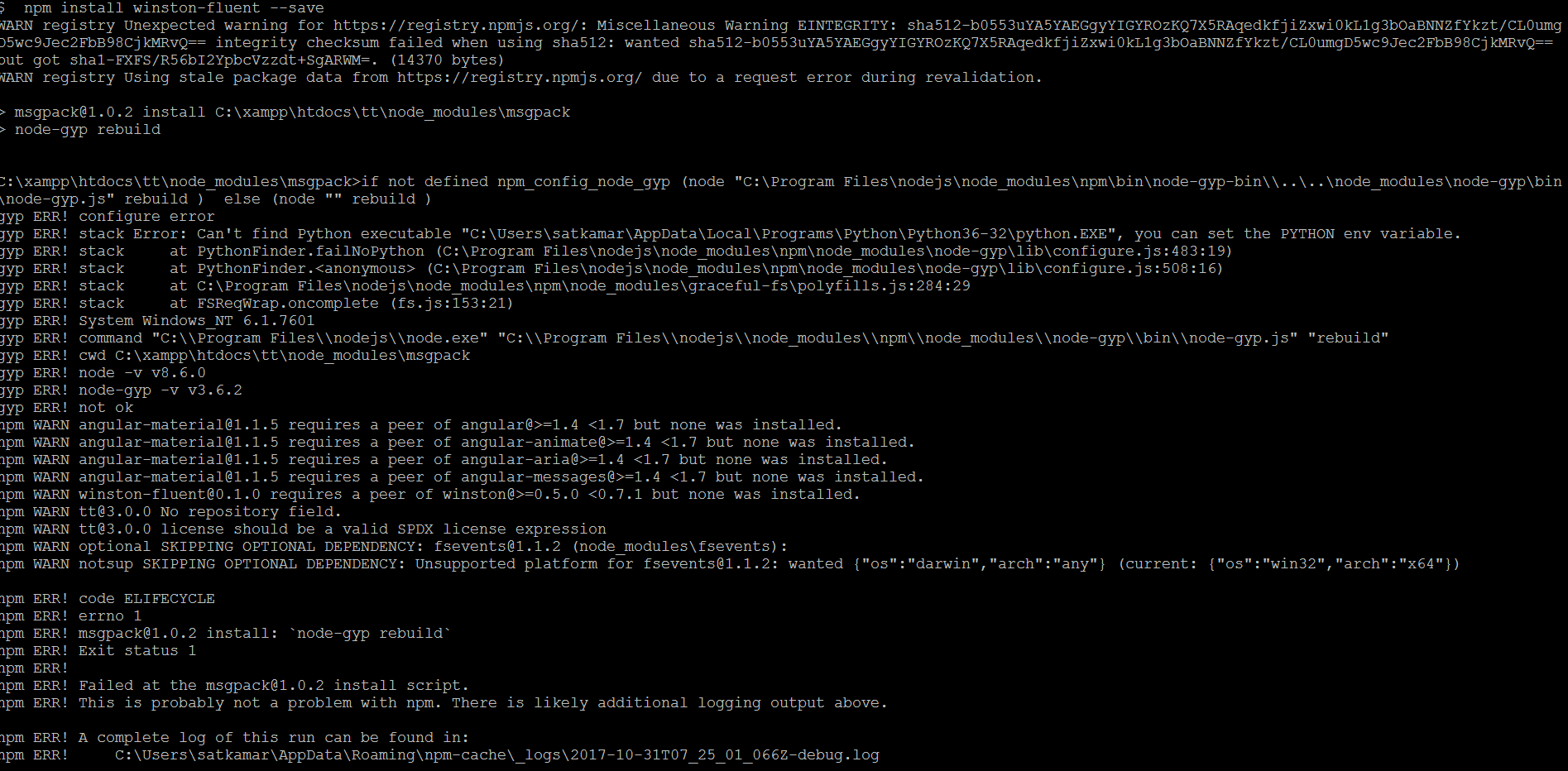 Not able install module · Issue #5 · sakamoto-san/winston-fluent · GitHub