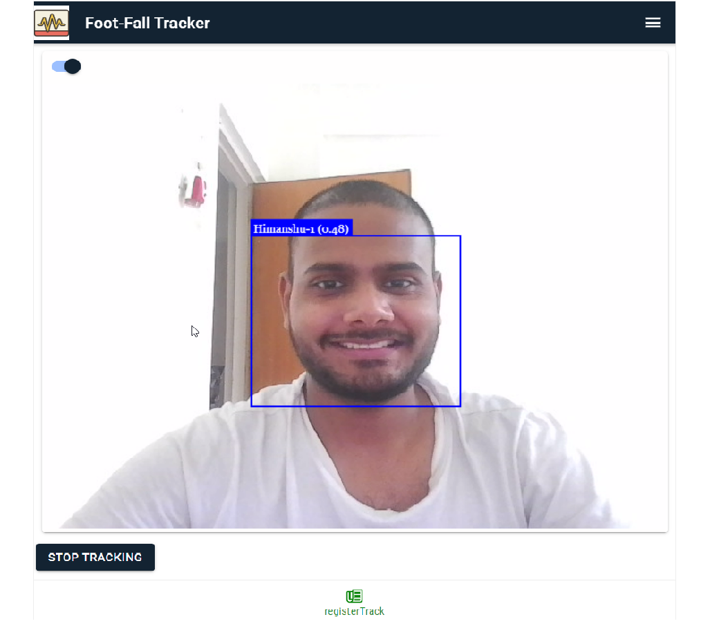 GitHub - Im-Himanshu/FootFallTracker_and_Authentication: Check out the live demo at below link ...