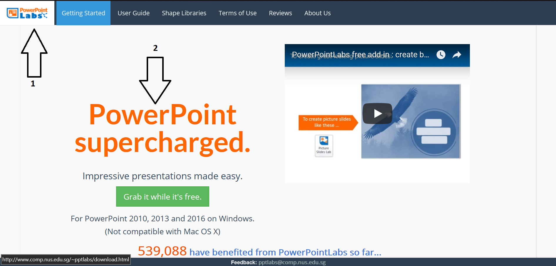 Show a bigger logo in the landing page · Issue #1555 · PowerPointLabs/PowerPointLabs · GitHub