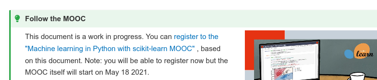 Remove the mention "the MOOC will start on May 18" once the MOOC starts · Issue #343 · INRIA ...