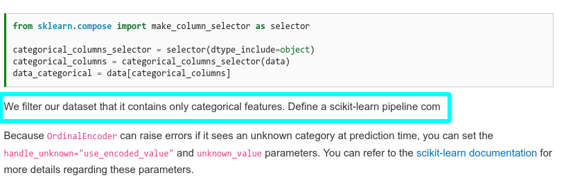 Wrong Text In Python Scripts 03 Categorical Pipeline Sol 01 Py · Issue 407 · Inria Scikit Learn