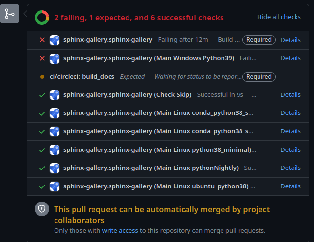Rfc Enabling Auto Merge Builtin Github Functionality · Issue 25069 · Scikit Learn Scikit Learn