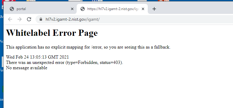 [BUG]Page not loading · Issue #1227 · usnistgov/hl7-igamt · GitHub
