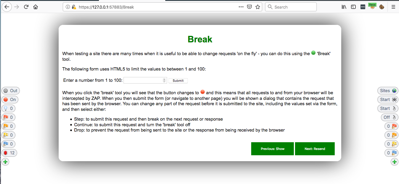 Break hangs the HUD UI · Issue #245 · zaproxy/zap-hud · GitHub