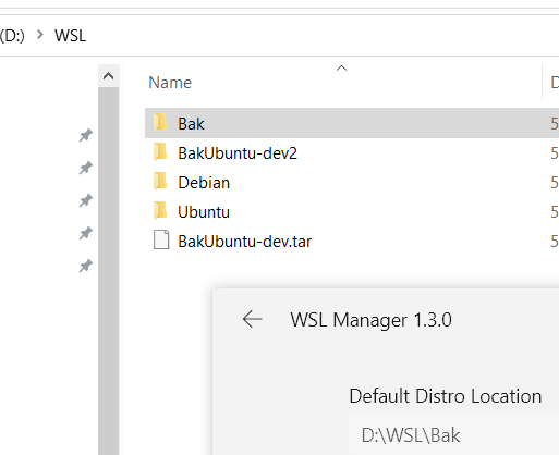 Default distro location is not used by copy command · Issue #40 · bostrot/wsl2-distro-manager ...