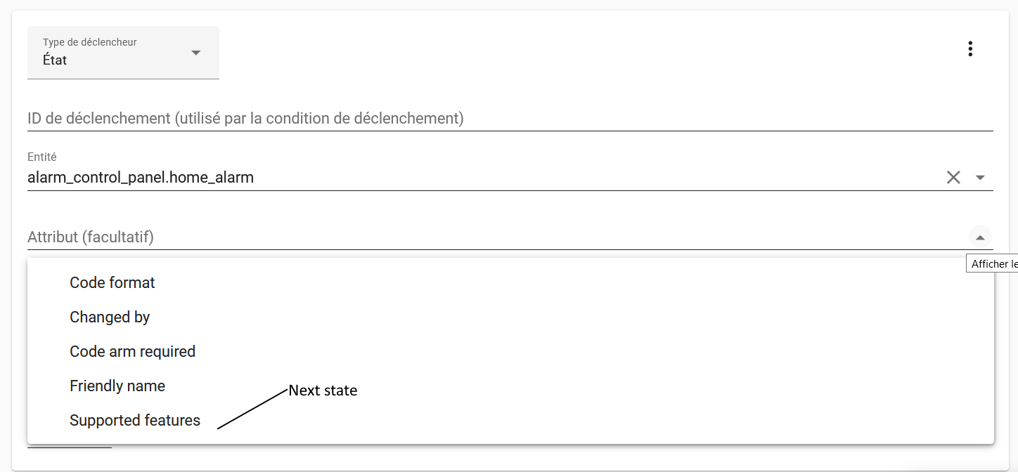 next_state attribute not available in attributes selector alarm_control ...