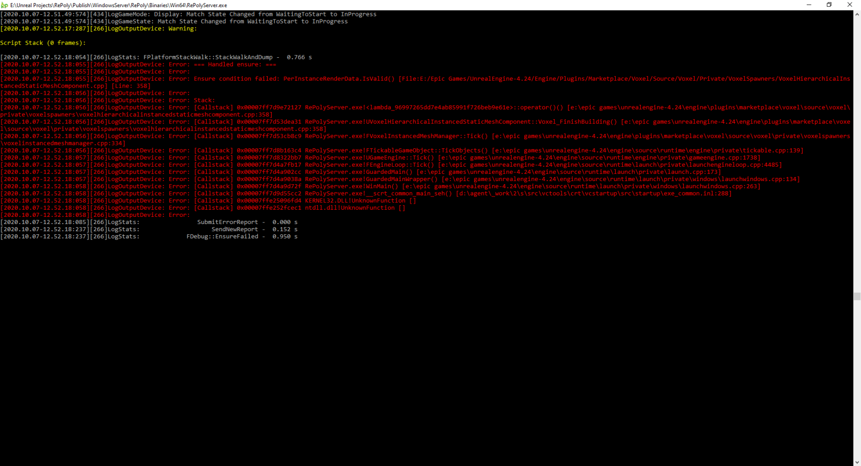 Spawners don't work on dedicated servers · Issue #277 · VoxelPlugin/VoxelPluginFreeLegacy · GitHub
