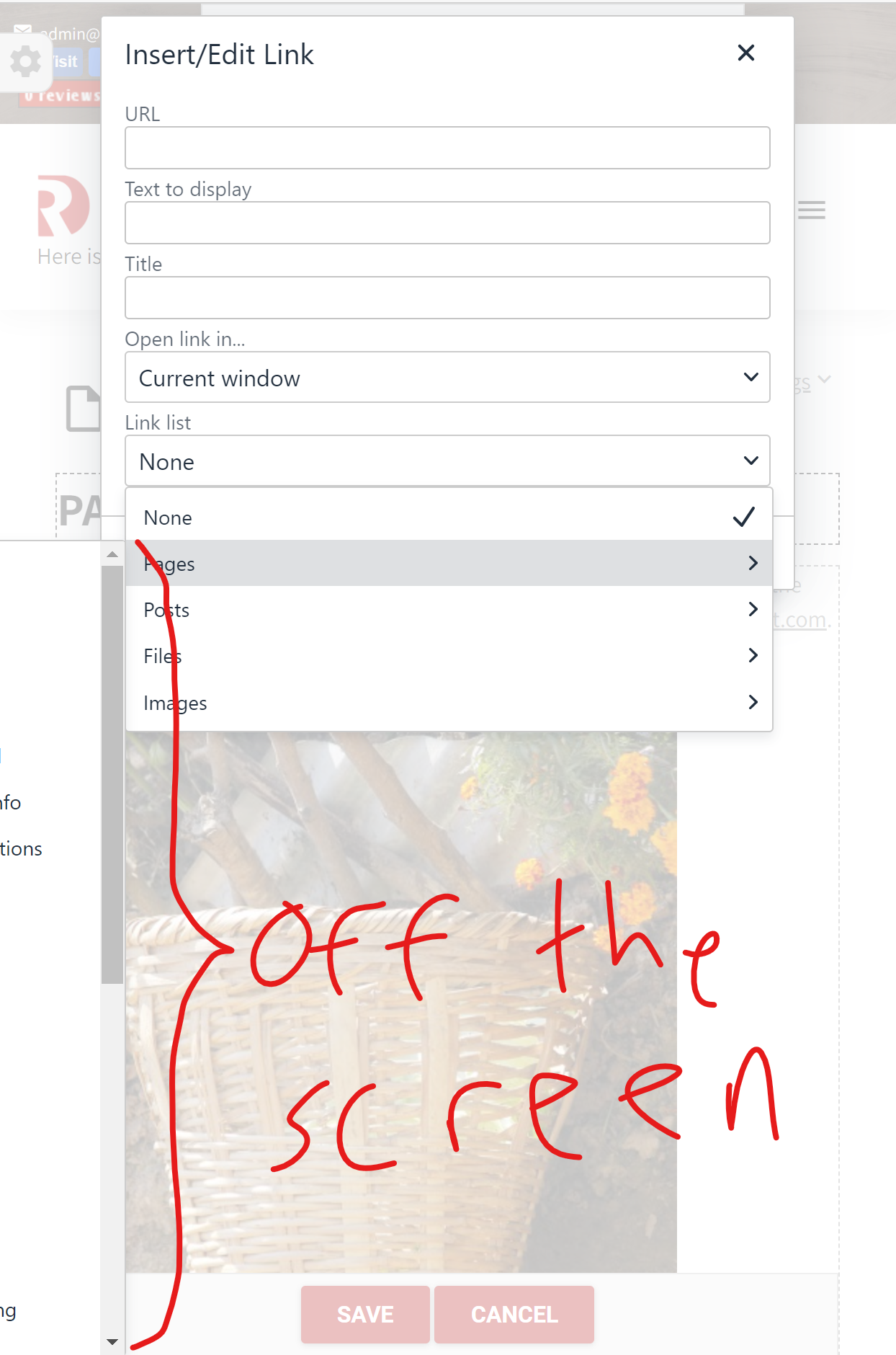 Link list not fully responsive (goes off-screen on narrow screens ... Link list not fully responsive (goes off-screen on narrow screens ...