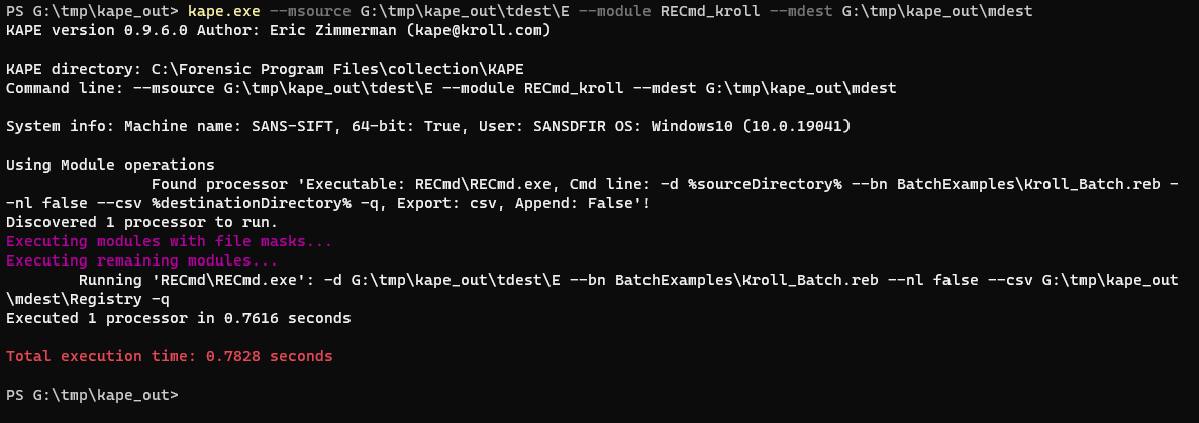Possible issue with Kroll_Batch.reb · Issue #424 · EricZimmerman/KapeFiles · GitHub