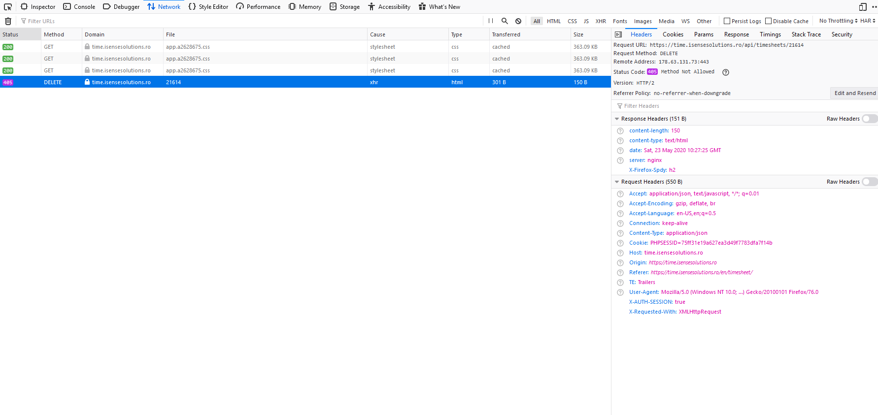 Kimai2 unable to delete timesheet · Issue #1726 · kimai/kimai · GitHub