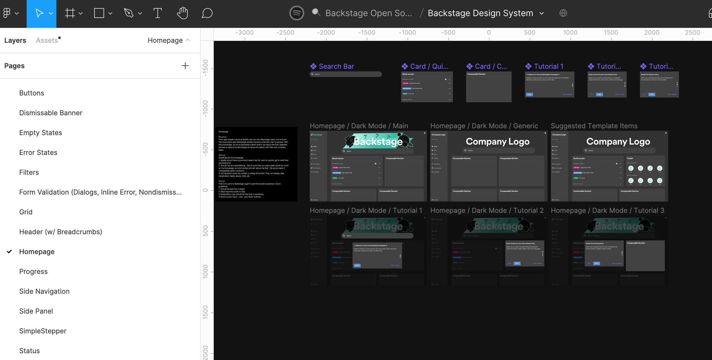 Backstage Homepage Template · Issue #7249 · backstage/backstage · GitHub