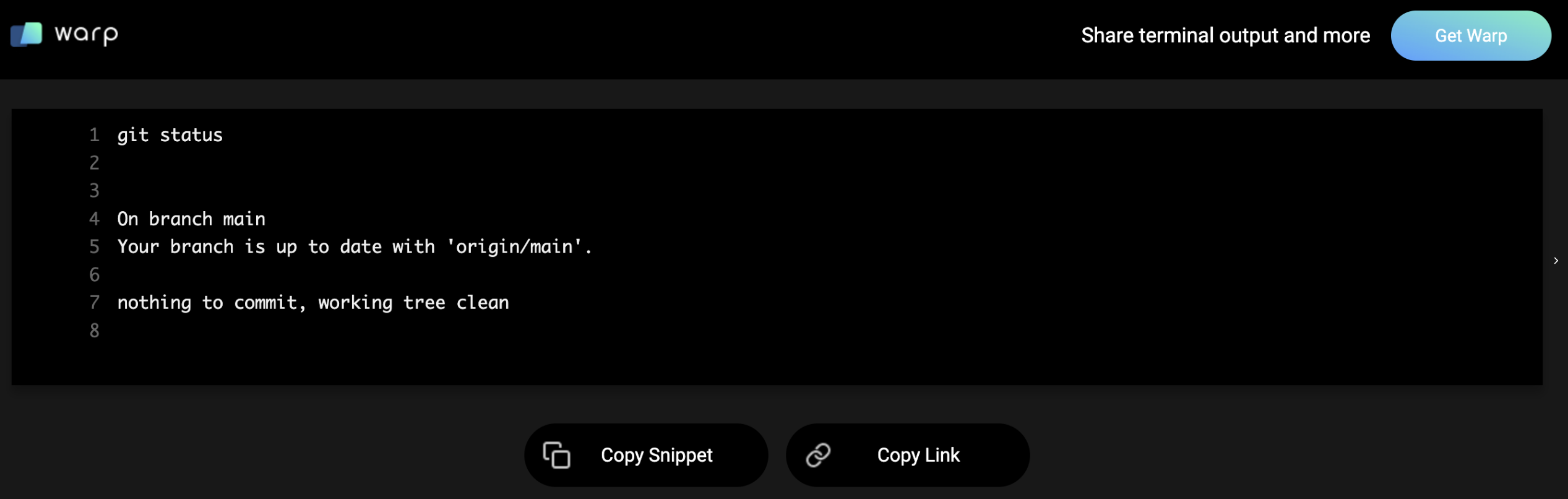 Block Screenshots 😍 · Issue #2243 · warpdotdev/Warp · GitHub