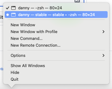 Right Click to show all windows that are minimized · Issue #2231 · warpdotdev/Warp · GitHub