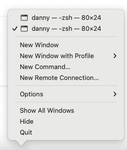 Window menu should display open windows · Issue #2235 · warpdotdev/Warp · GitHub