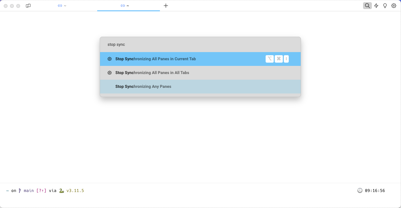 Synchronise All panes in current tab doesn't work · Issue #3716 · warpdotdev/Warp · GitHub