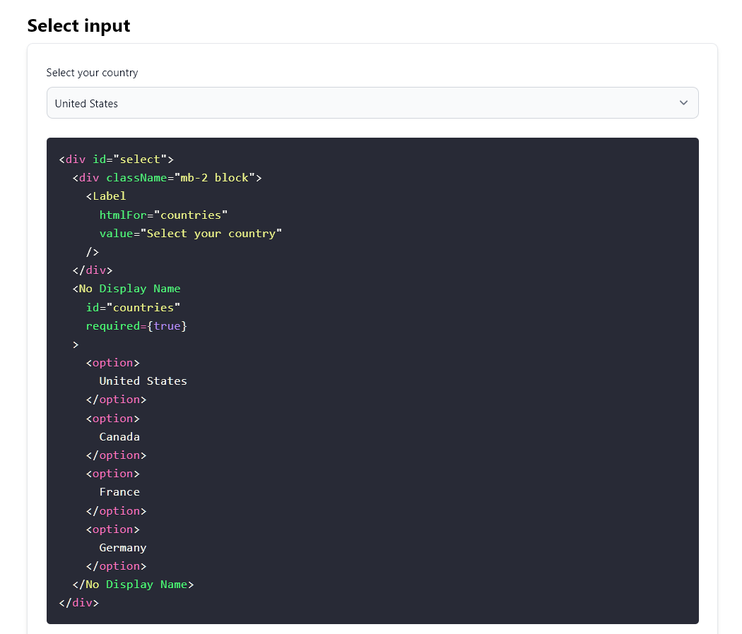 flowbite-react.com: ` ` · Issue #641 · themesberg/flowbite-react · GitHub