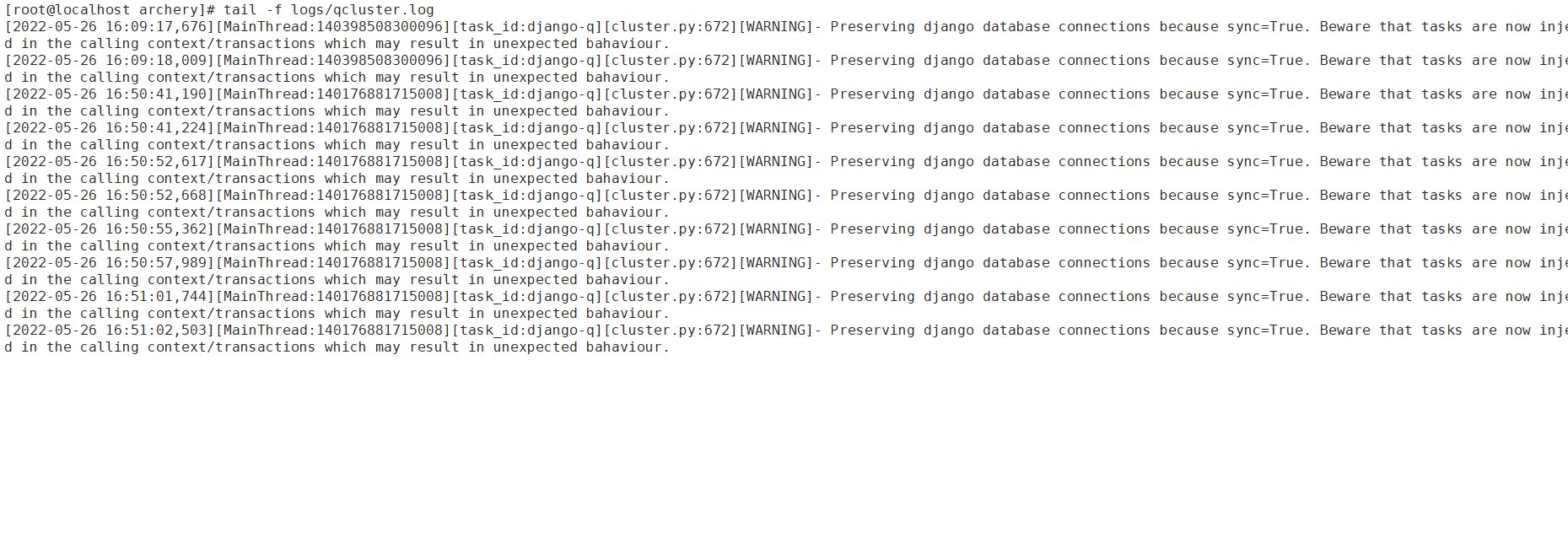 [ bug ] 工单已经执行完成但是显示状态不对 · Issue #1548 · hhyo/Archery · GitHub