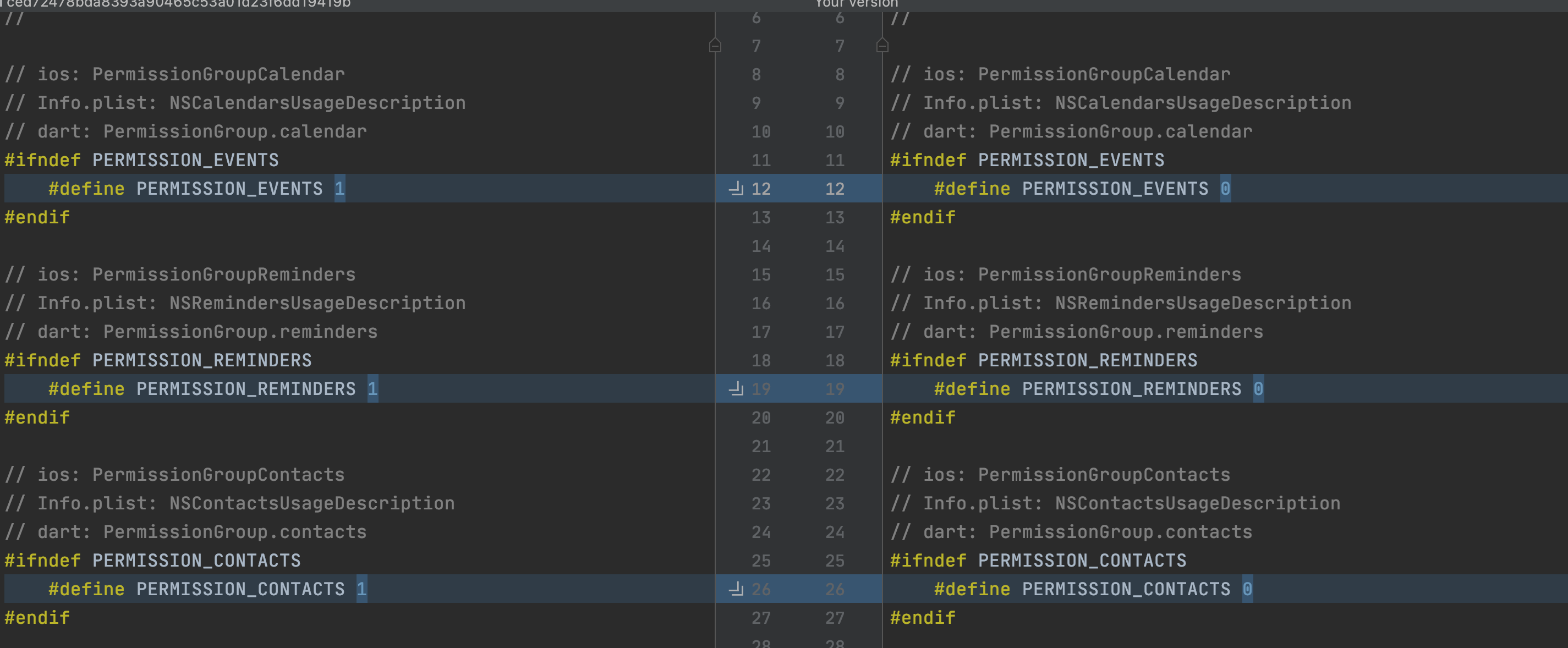 wht change ios macro 1 to 0 · Issue #650 · Baseflow/flutter-permission-handler · GitHub