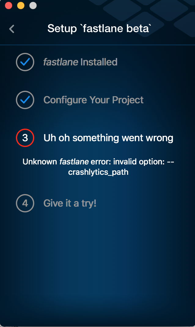 Error when creating fastfile in Fabric App · Issue #11599 · fastlane ...