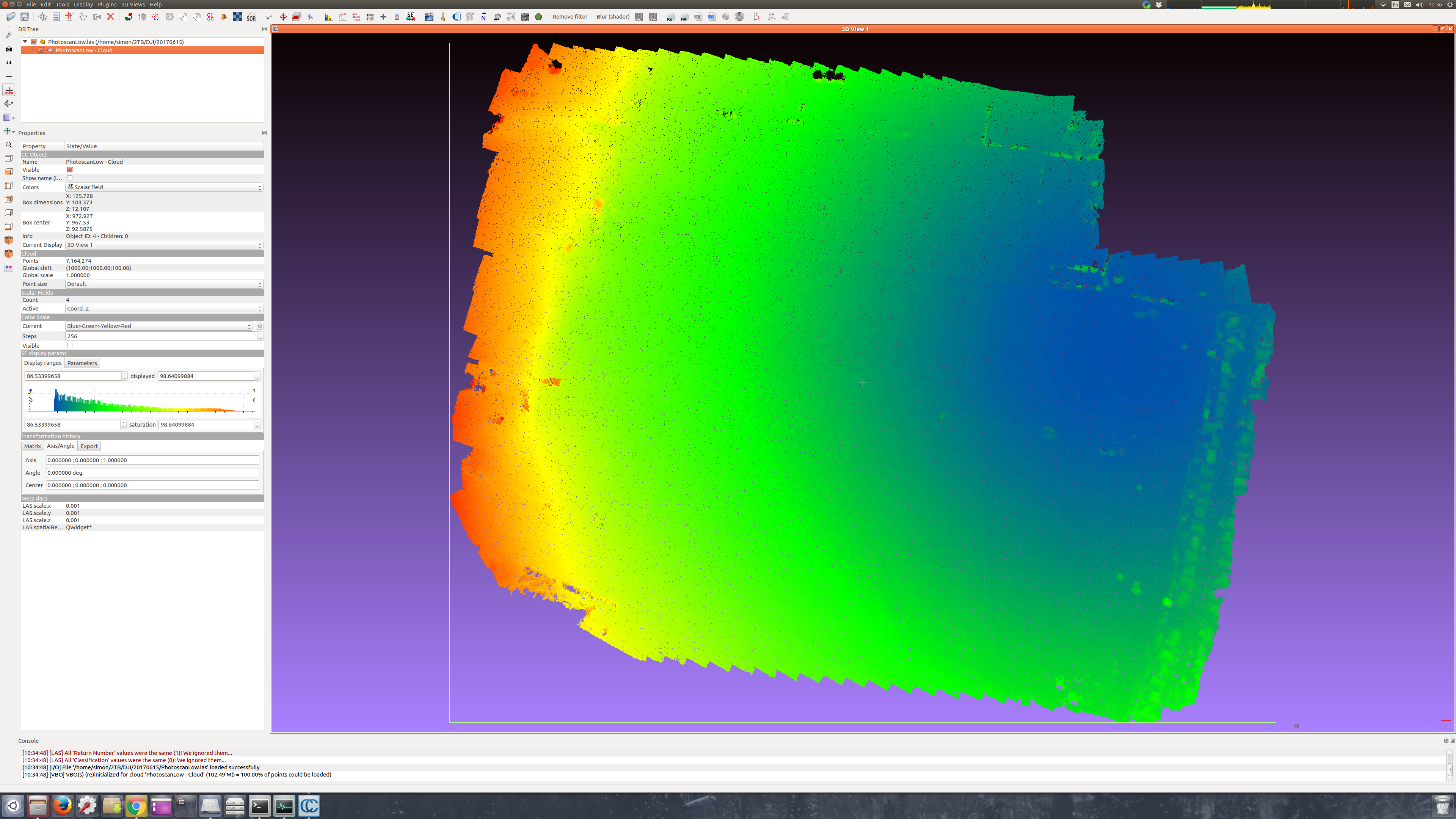 Dome distortion on reduced size image calcs of large area · Issue #608 ...