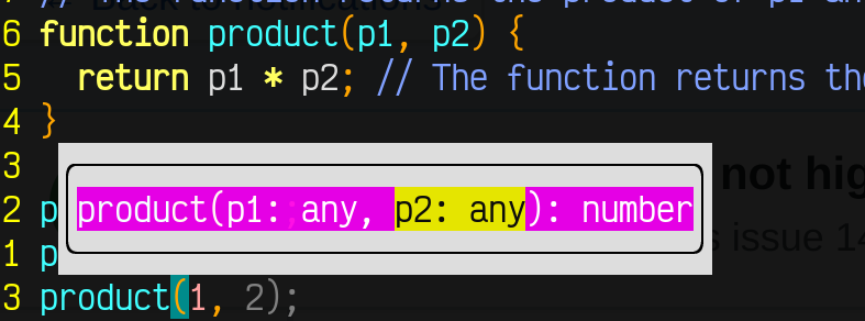 active parameter not highlighted · Issue #174 · ray-x/lsp_signature.nvim · GitHub