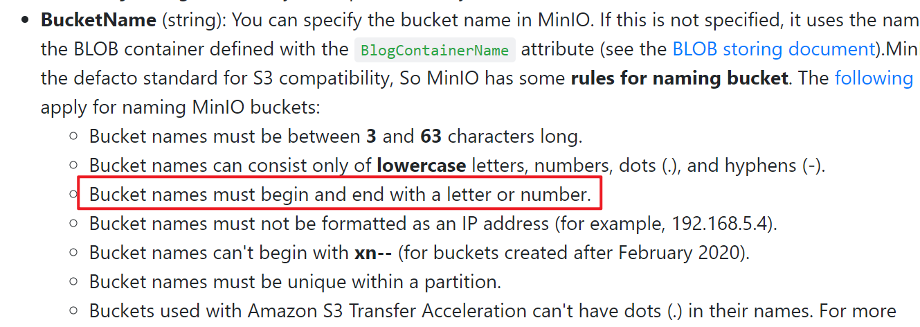 ContainerName should conform to naming rules · Issue #6887 · abpframework/abp · GitHub